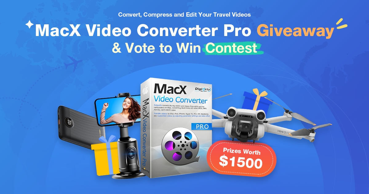 MacX Video Converter Pro & Vote to Win Contest