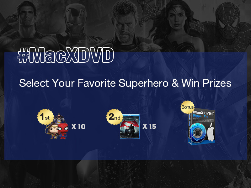 MacXDVD Superhero Campaign