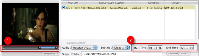 User Guide of MacX iPad DVD Ripper – How to Rip DVD to iPad MP4 MOV on Mac